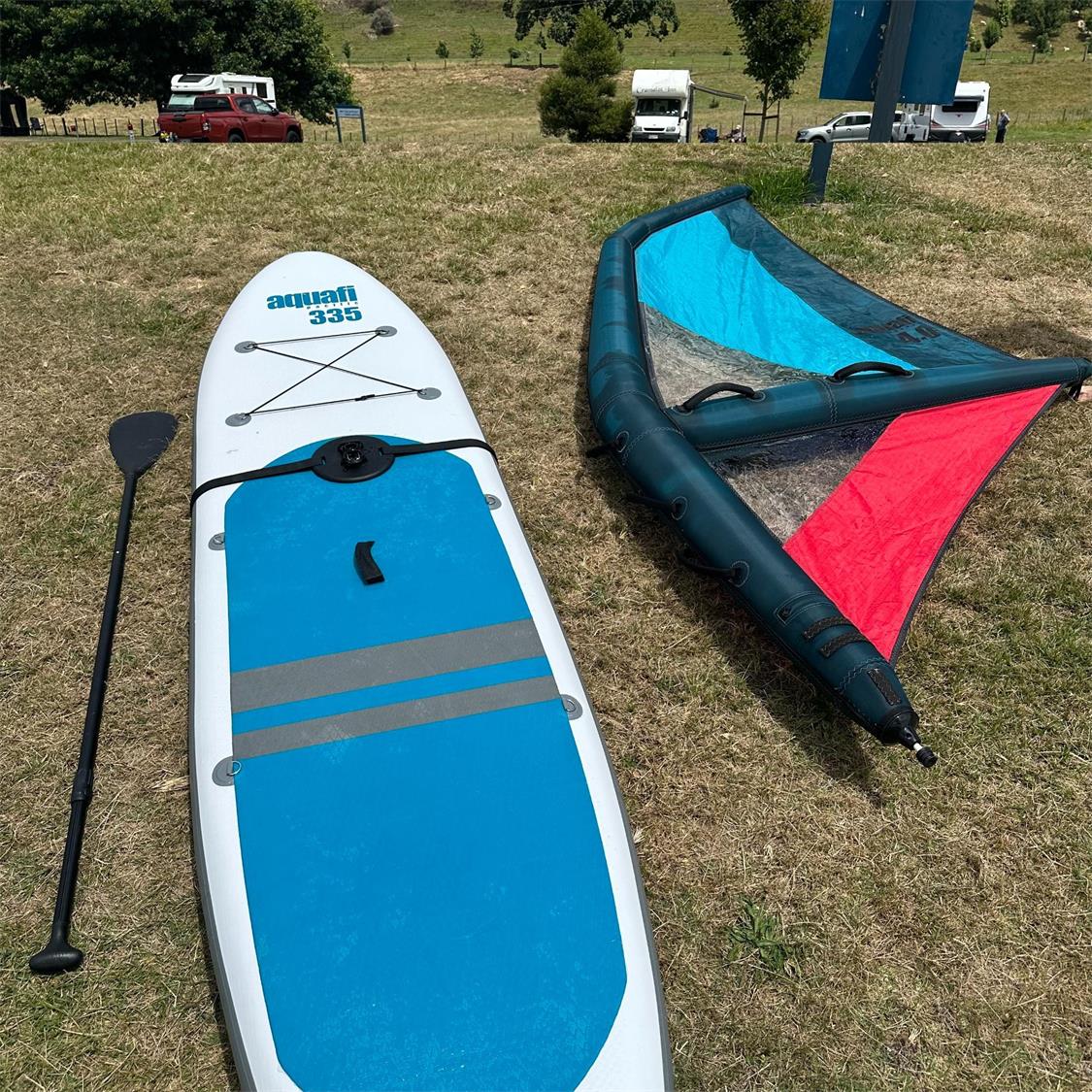 Aquafi Zephyr 4.0 SUP Sail – ninefivenine
