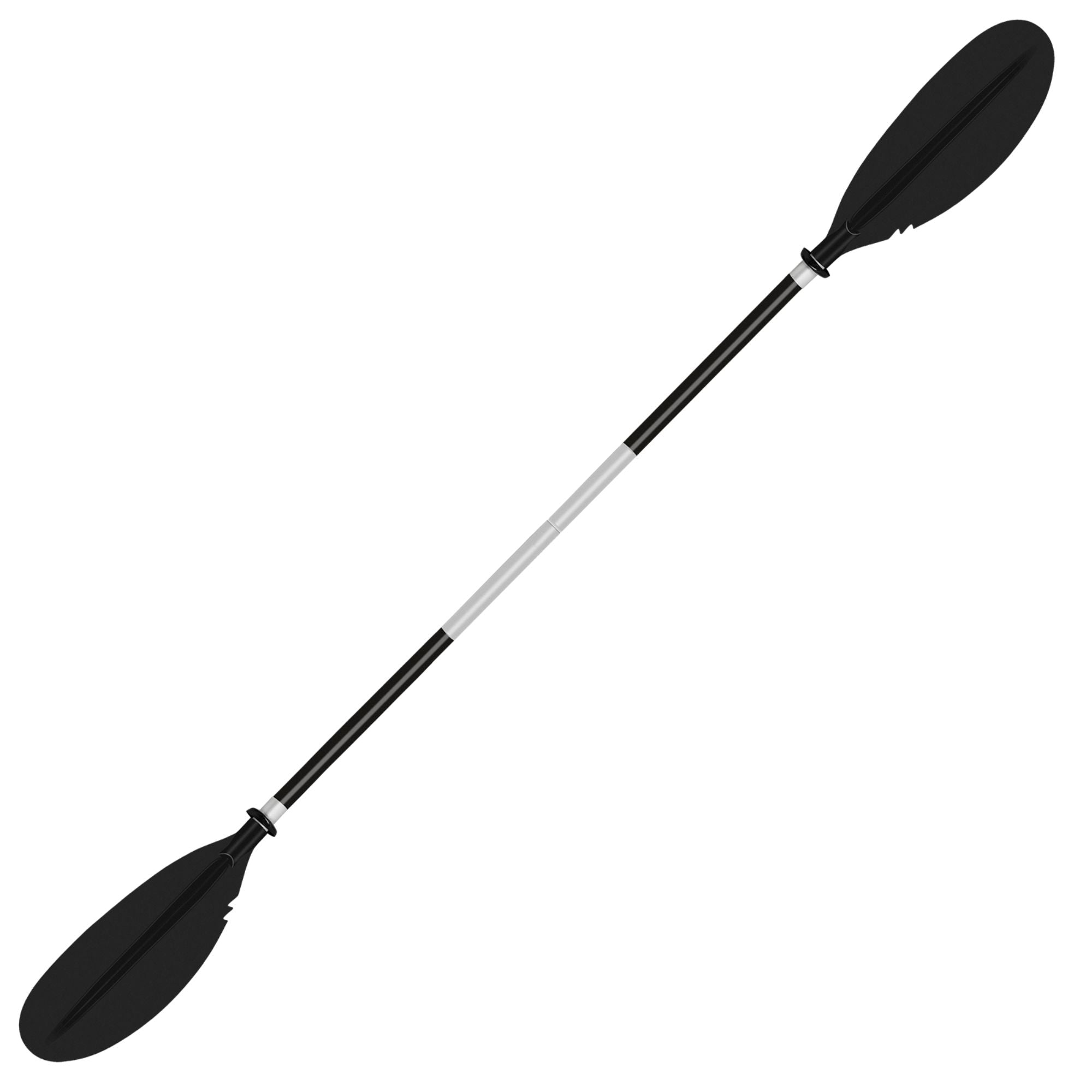 Aquafi Kayak Paddle Aluminium 2pc Black – ninefivenine